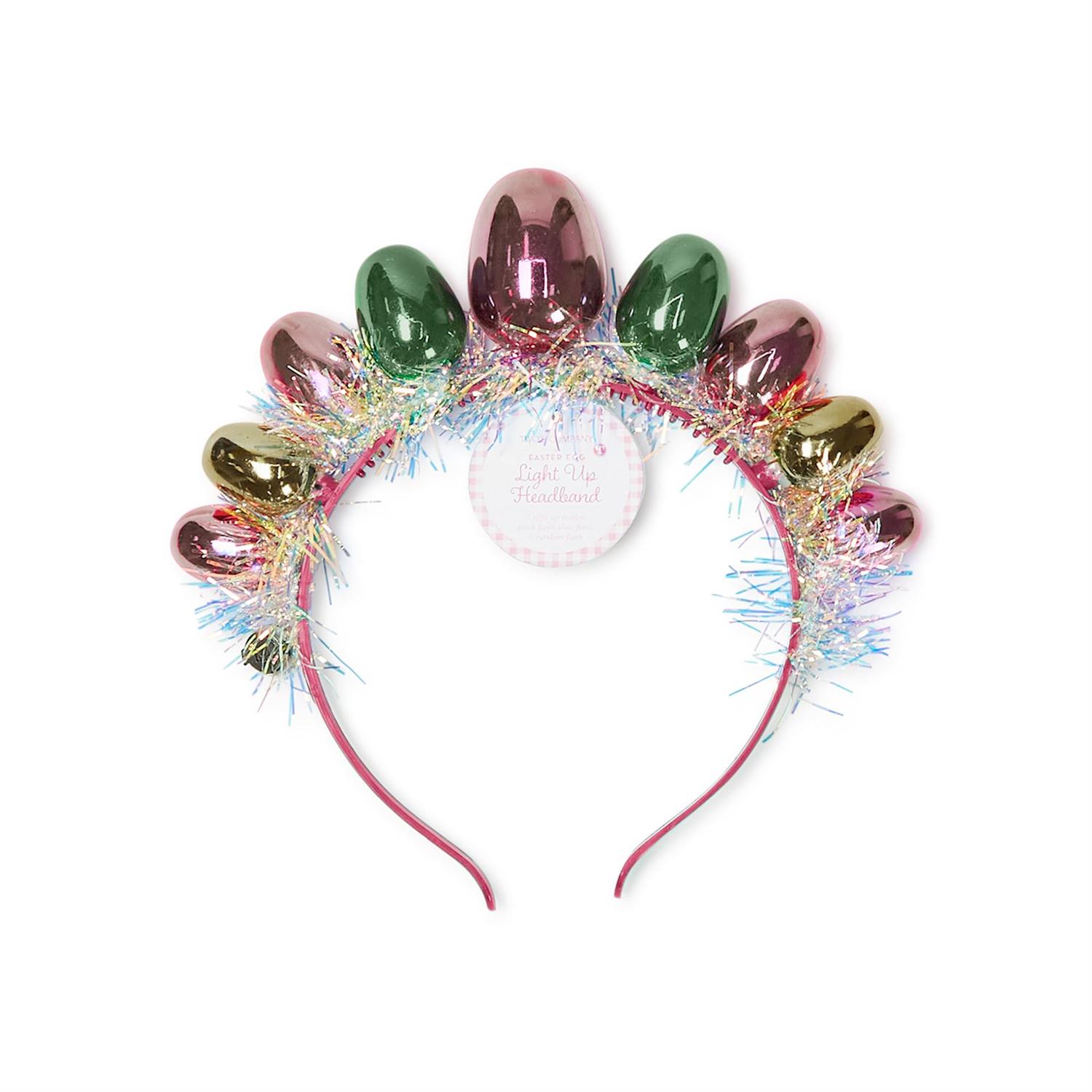 Easter Egg Light Up LED Headband with 3 Modes