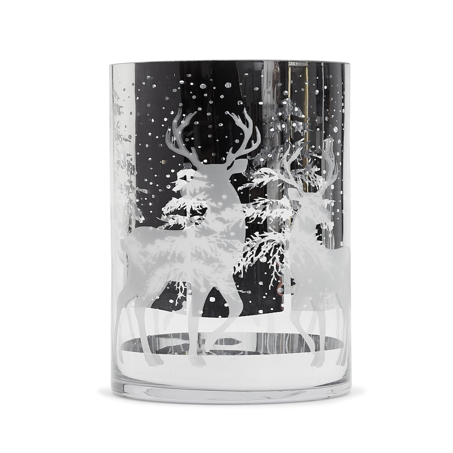 Winter Forest Scene Large Cachepot