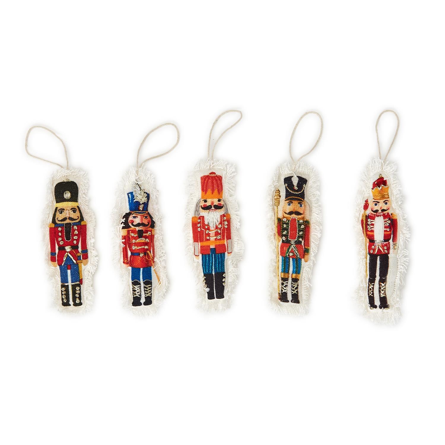 Nutcracker 30 Pc Hand-Crafted Ornament Unit Includes 5 Designs
