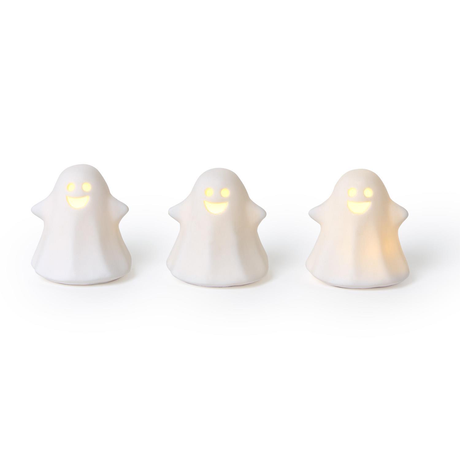Glowing Ghost 24 Pc LED Light Up Ghost Unit