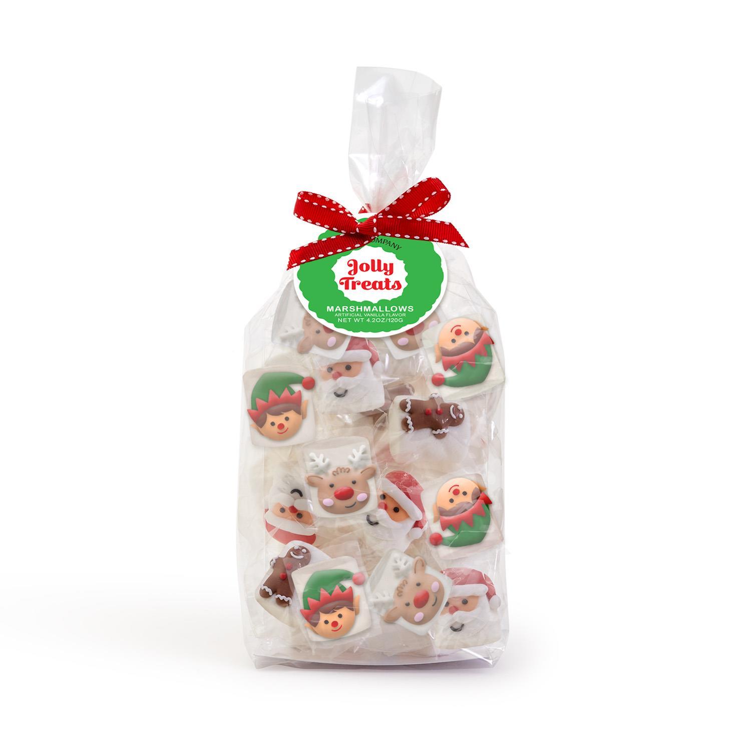 Jolly Treats Vanilla Flavor Marshmallow Candy in Gift Bag