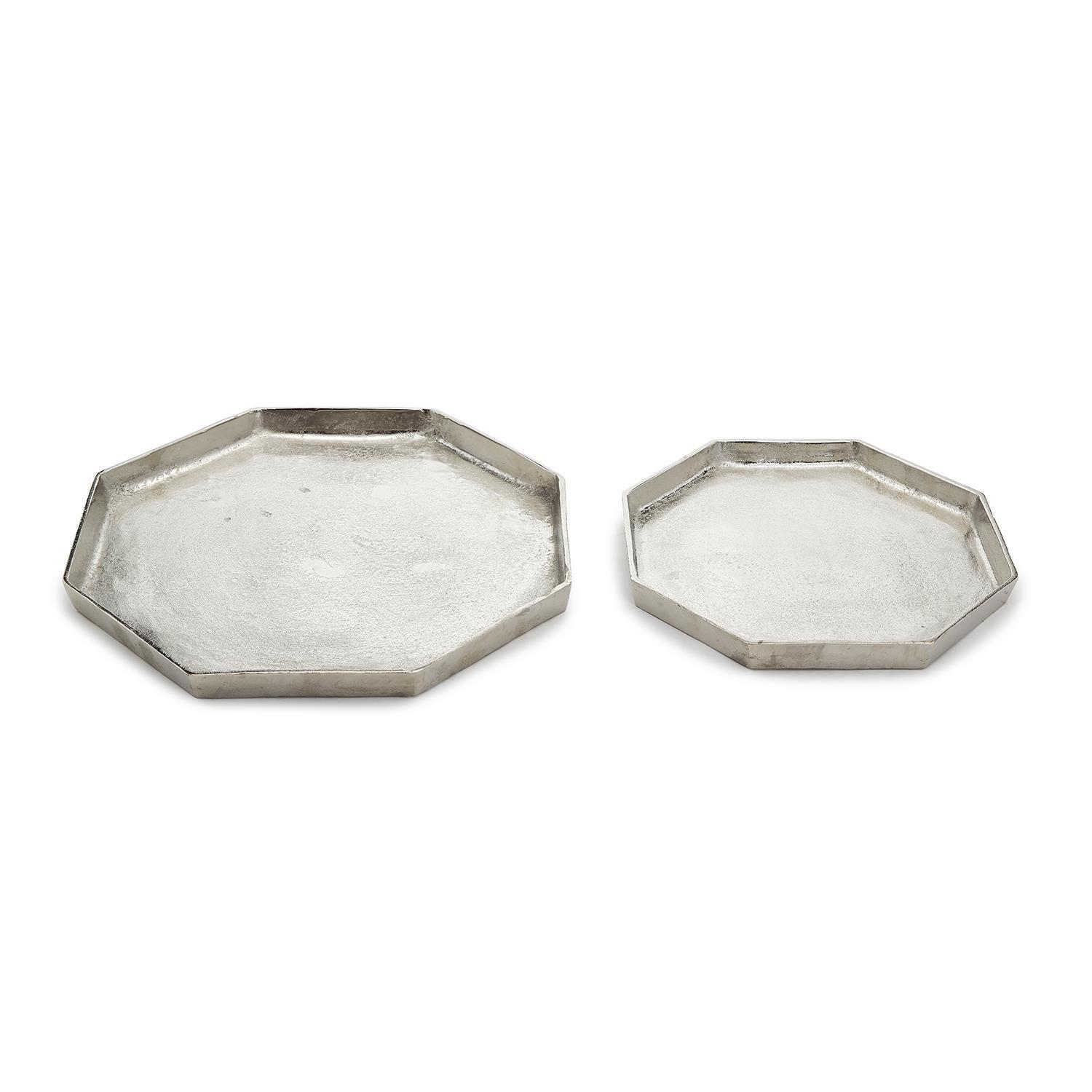 S/2 Octagon Silver Tray
