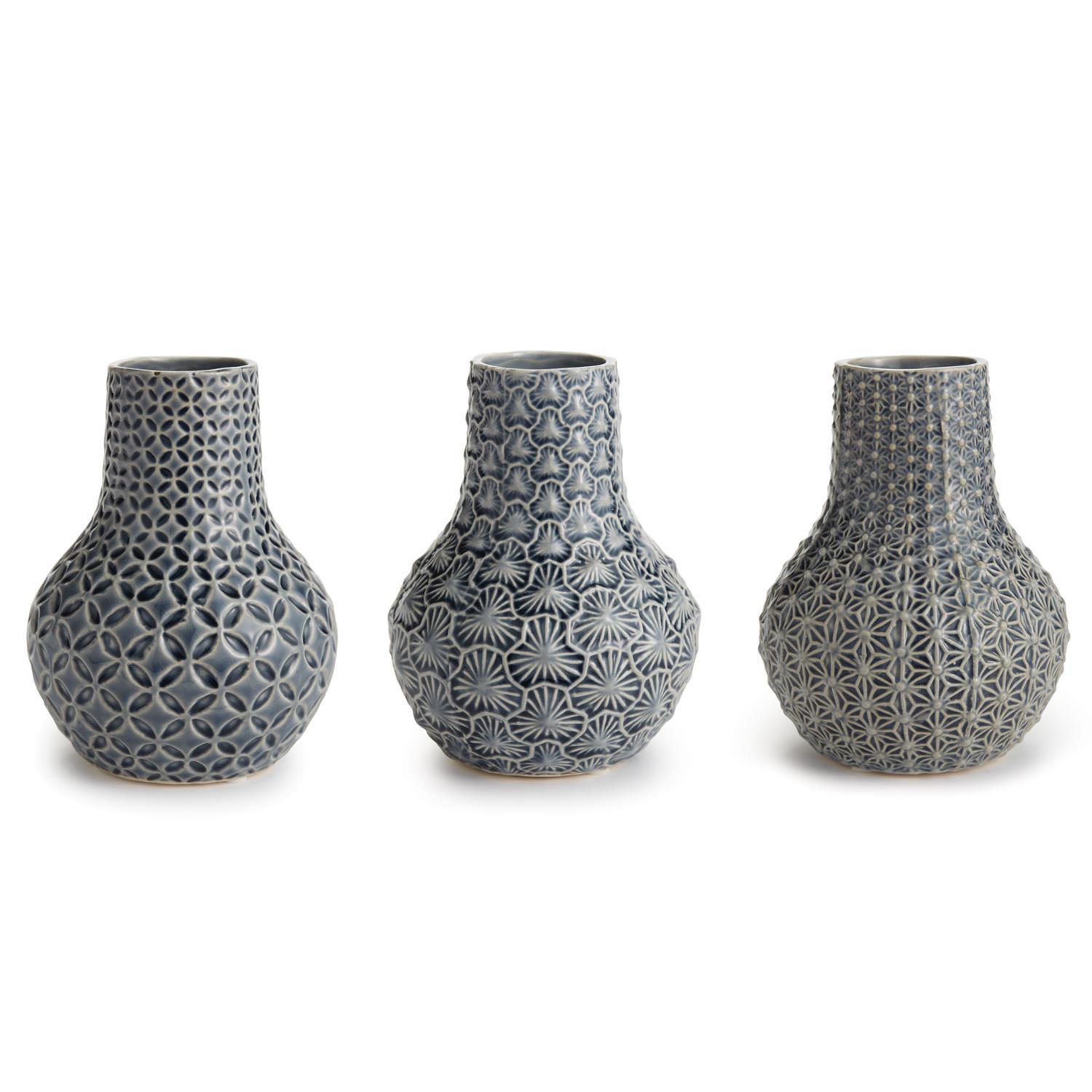 Artisan Studio Pattern Vases Asst 3 Designs