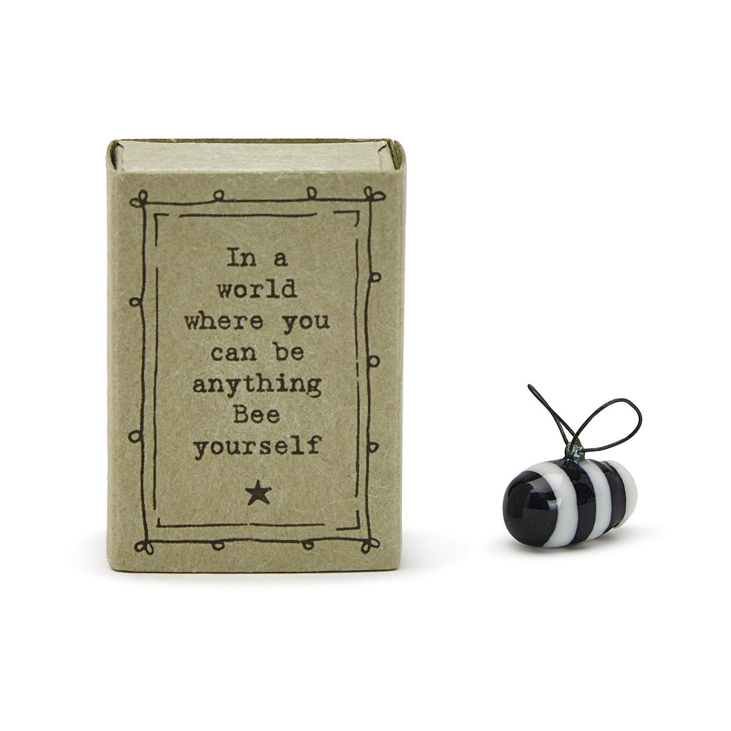 28 Pc Matchbox Bee in Gift Box with Saying Unit A/4
