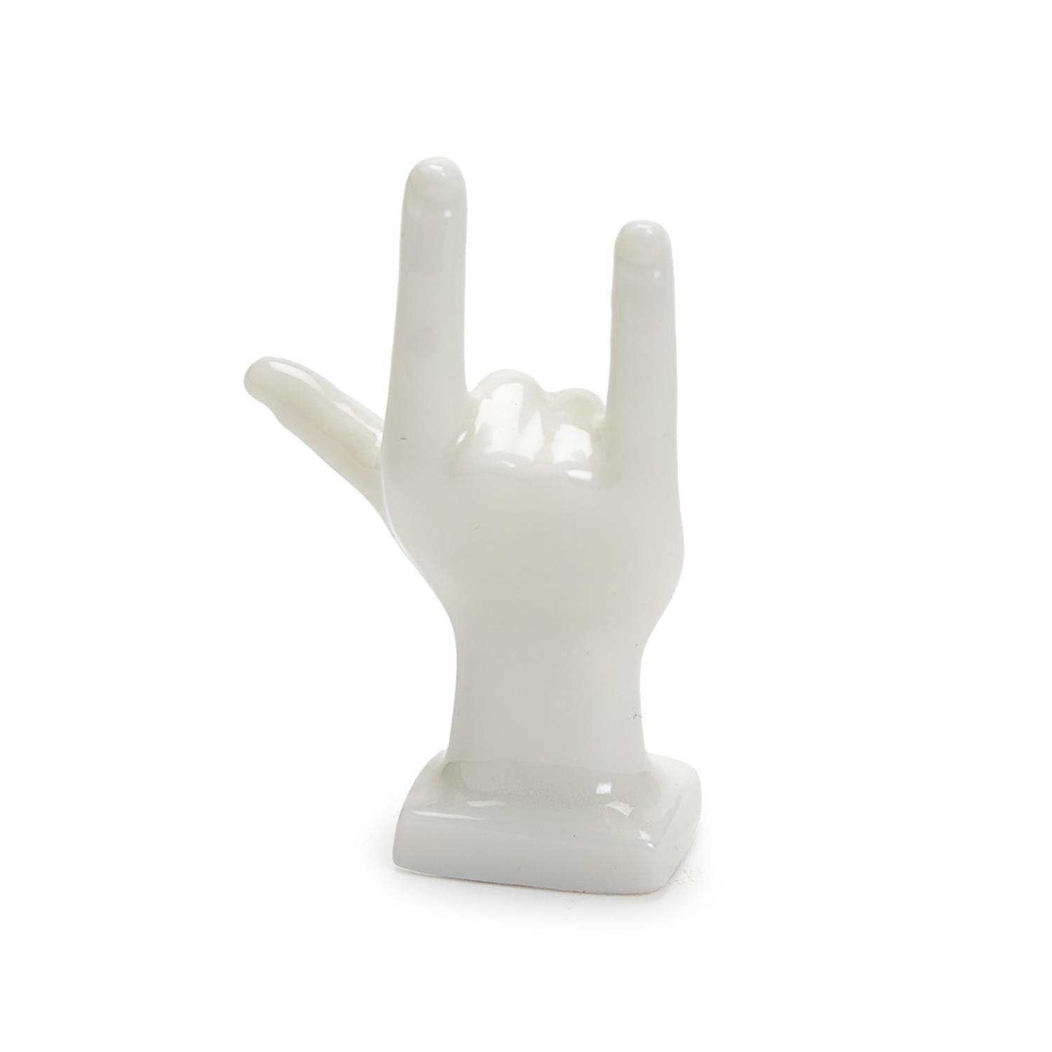 I love you hand gesture on rectangle base Matchbox