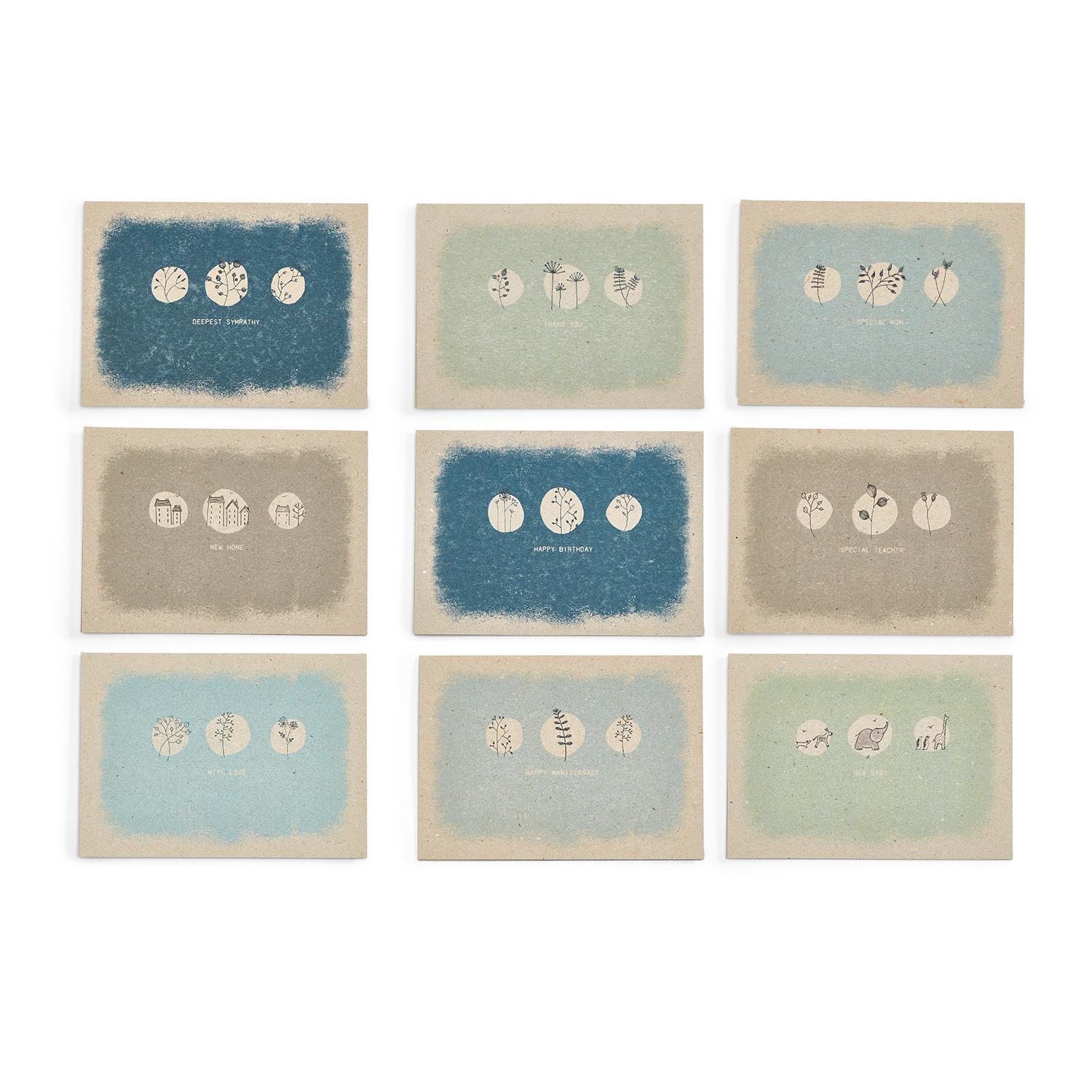 36 Pc Everyday Cards A/9 Designs