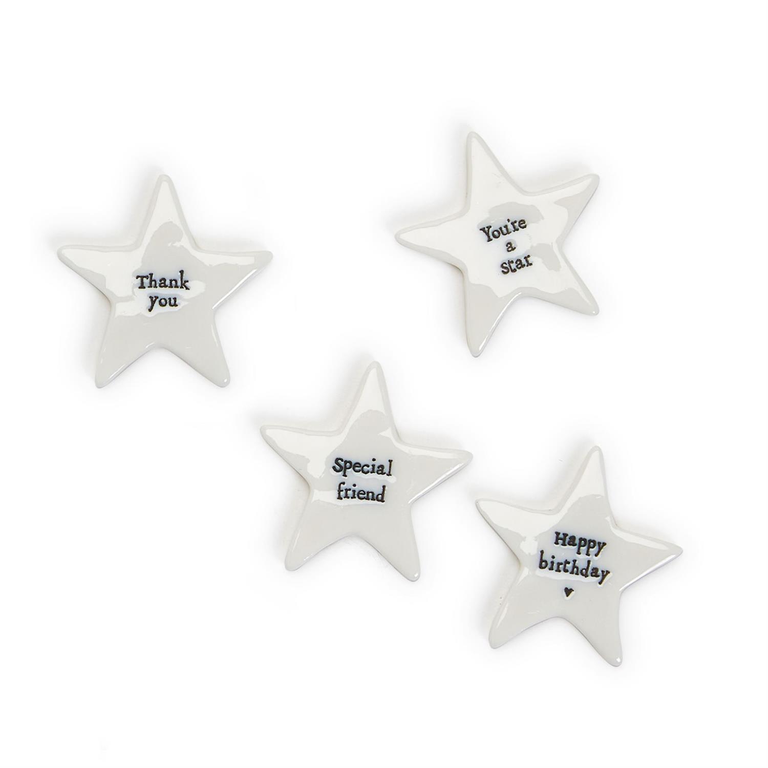 36 Pcs Small Star Pebble Unit Includes 4 Designs
