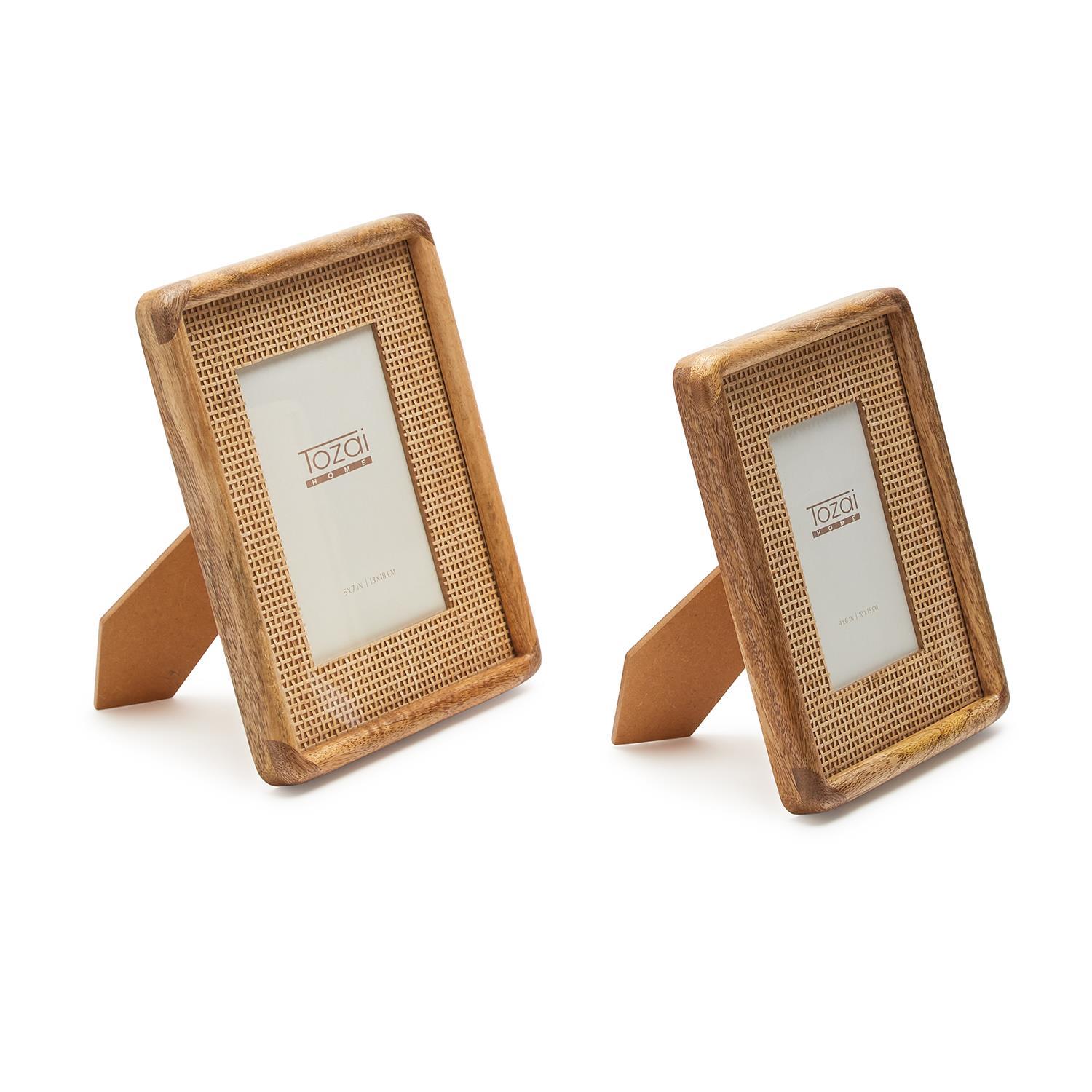Cane S/2 Photo Frame