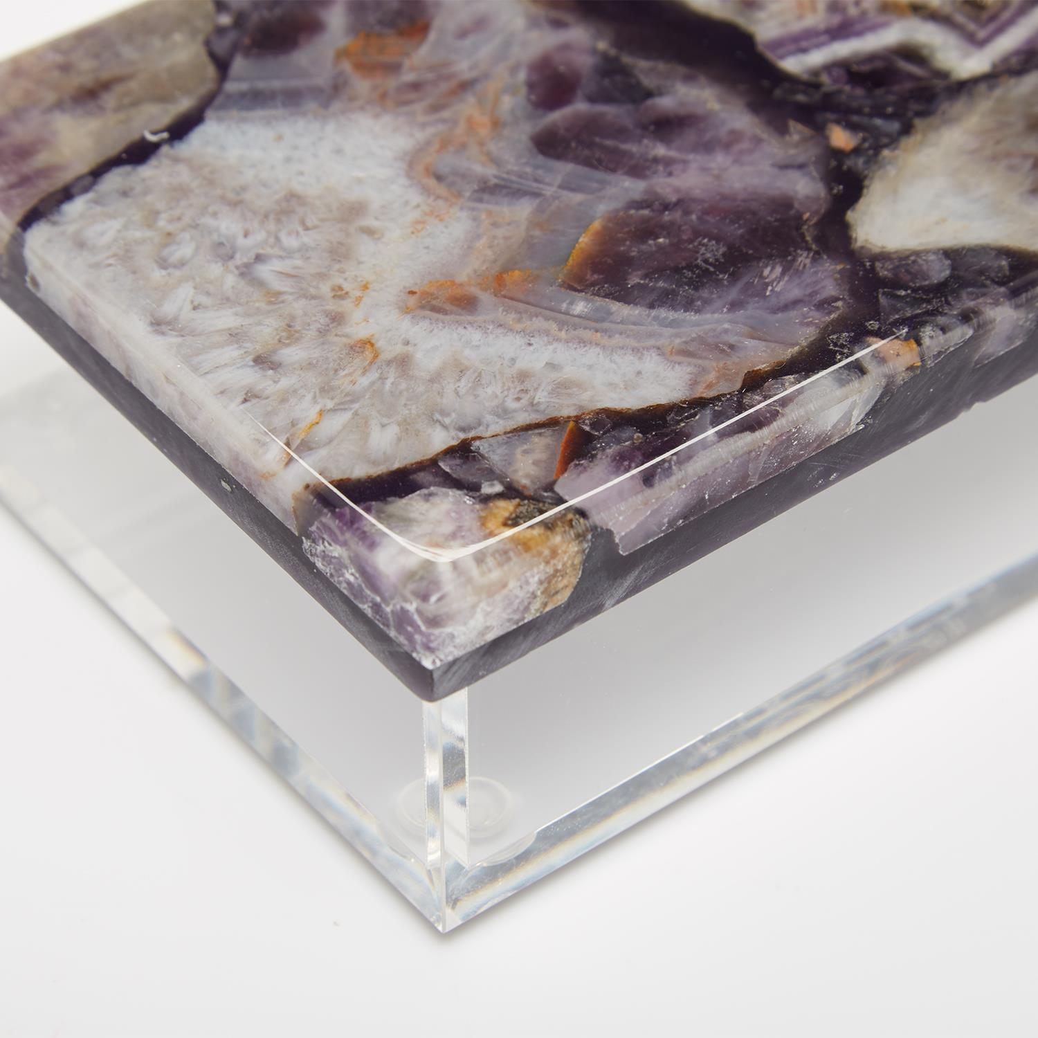 S/2 Amethyst Boxes