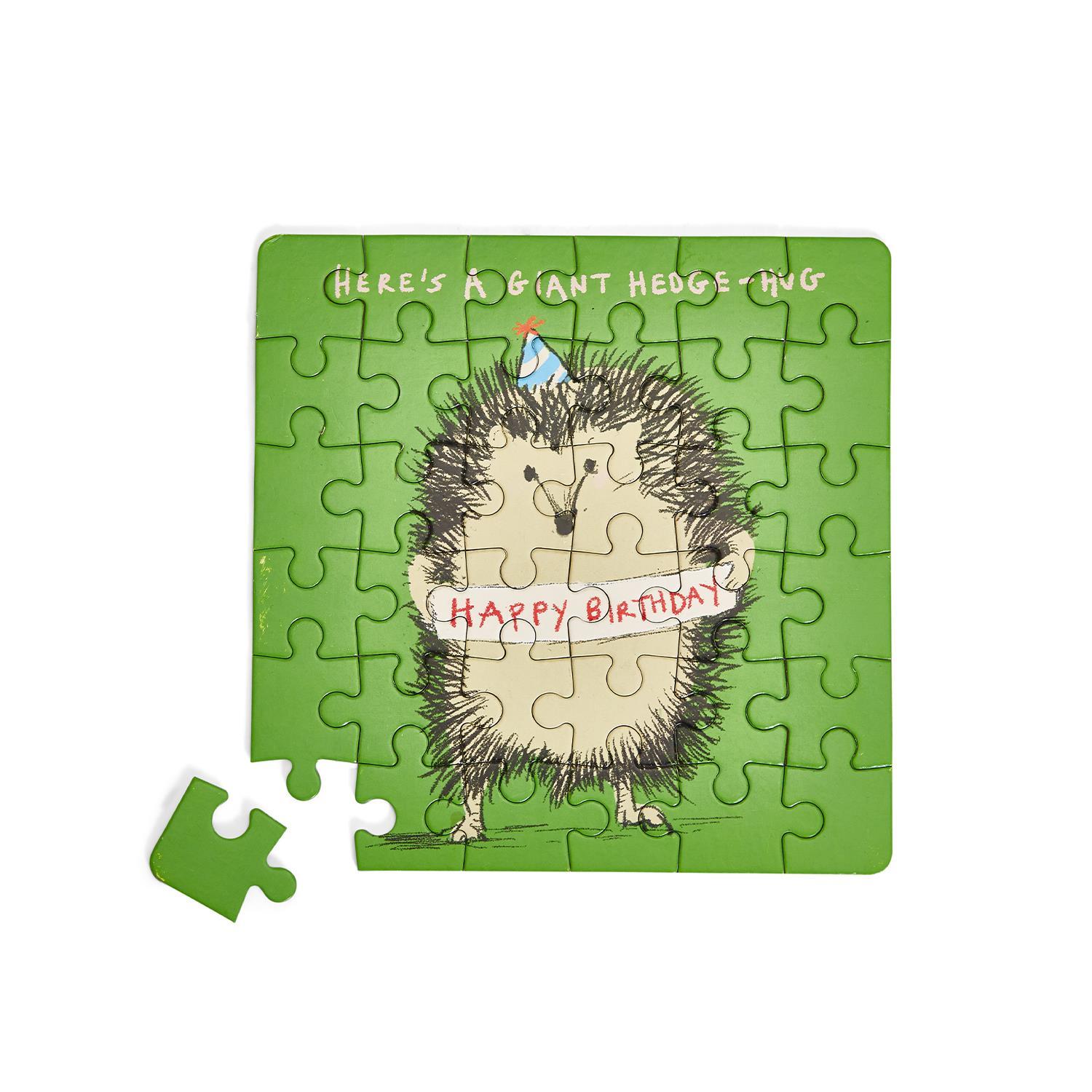 Happy Birthday Greeting Puzzle "B" 24 Pc Unit A/4 Designs