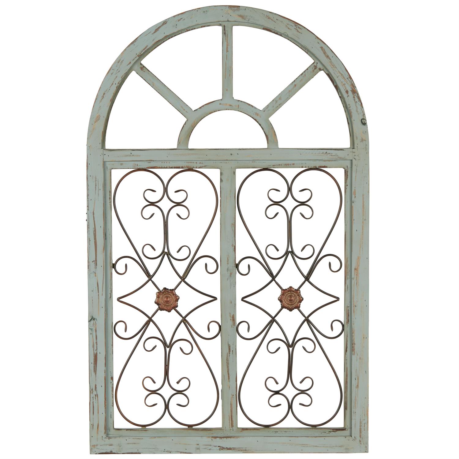 metal scrollwork wall decor