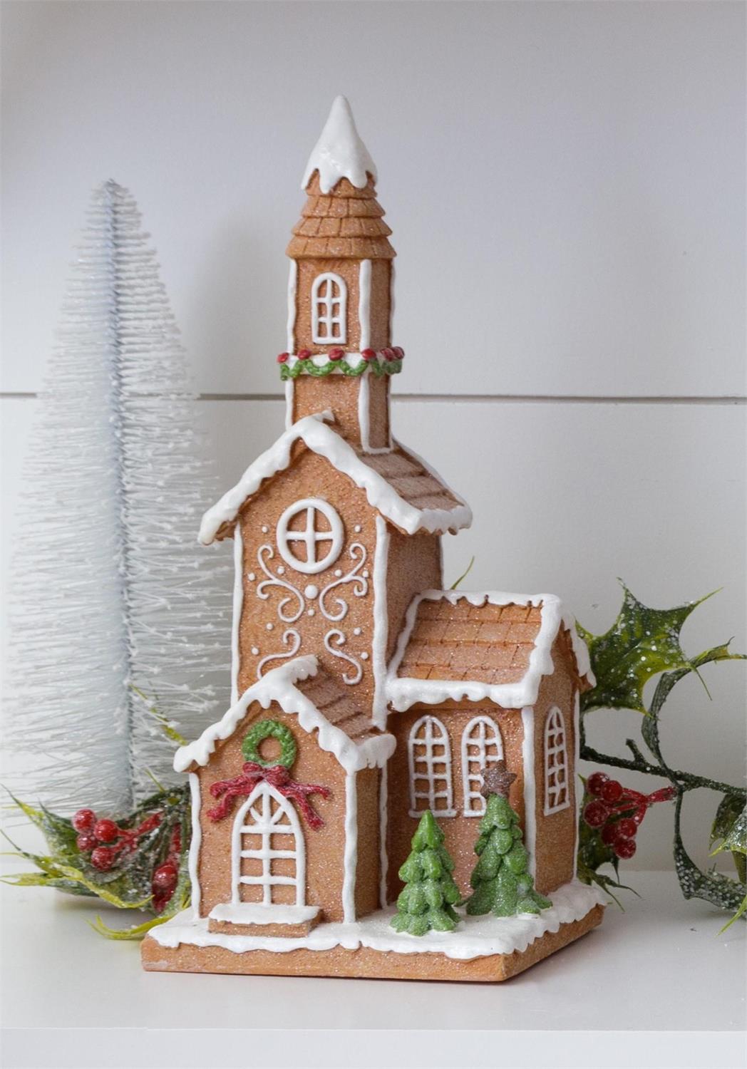gingerbread church pattern