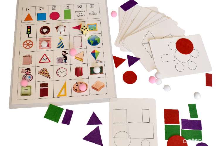 Material Didáctico Set Figuras Geométricas | EntreKids