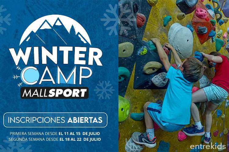 VACACIONES DE INVIERNO Winter Camp en Mall Sport 2022 | EntreKids