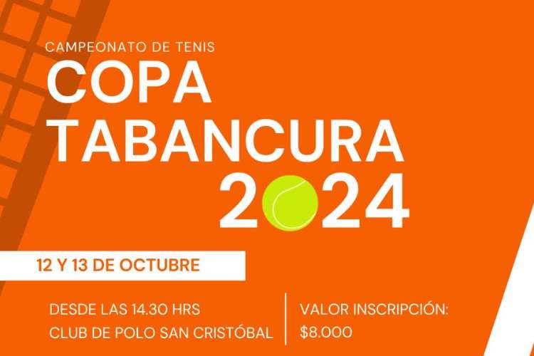 Copa de tenis Tabancura 2024 | Centro Padres Tabancura