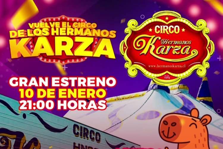 Circo Hermanos Karza en Coronel 2025 | Hermanos Karza