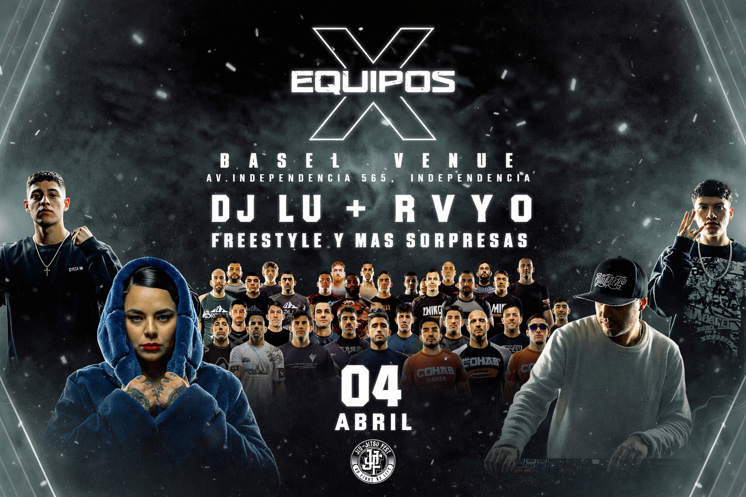 LIVESTREAM - Equipos X | Basel Venue | DJ Lu + RVYO | 04 de abril 2026 ...