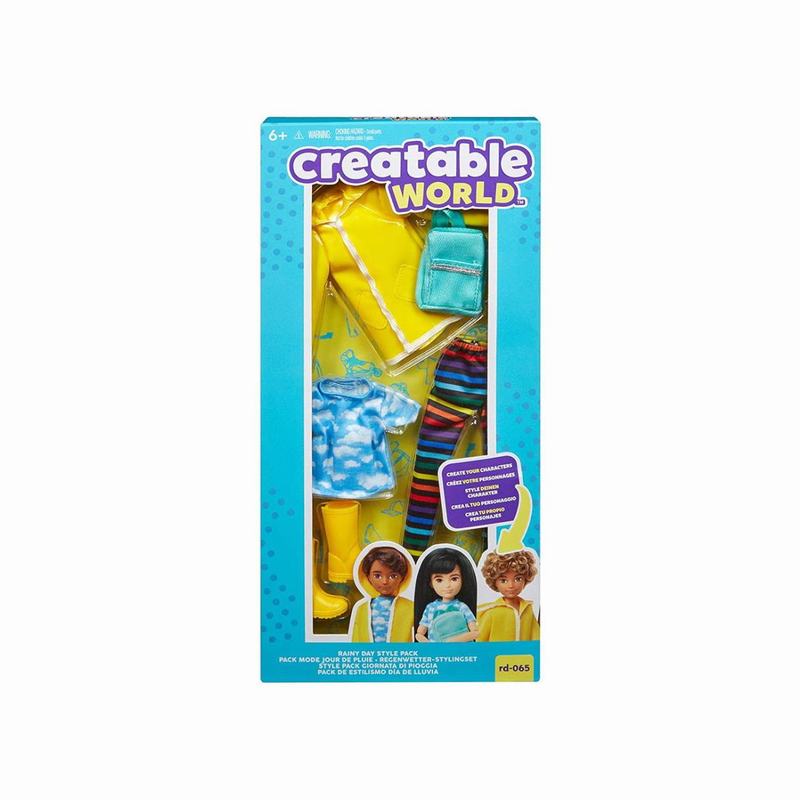 Creatable World- Pack Dia De Lluvia | EntreKids