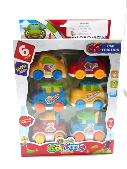 Set De 6 Autitos | EntreKids