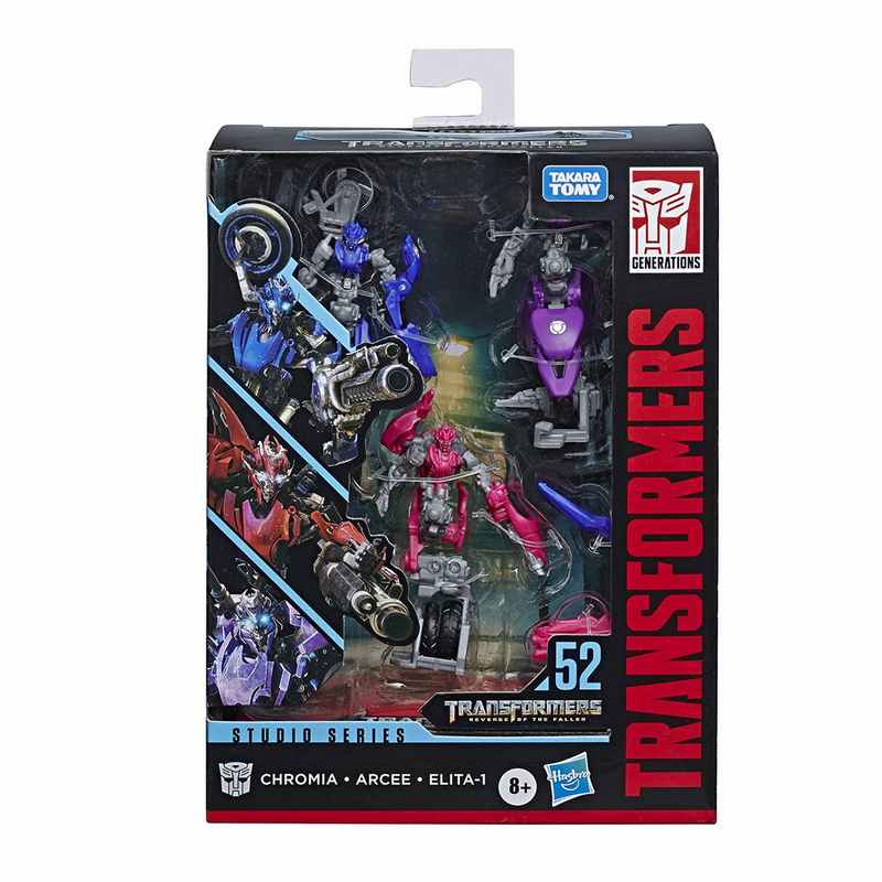 Transformers - Chromia - Arcee - Elita 1 - Deluxe - Studio Series 52 ...