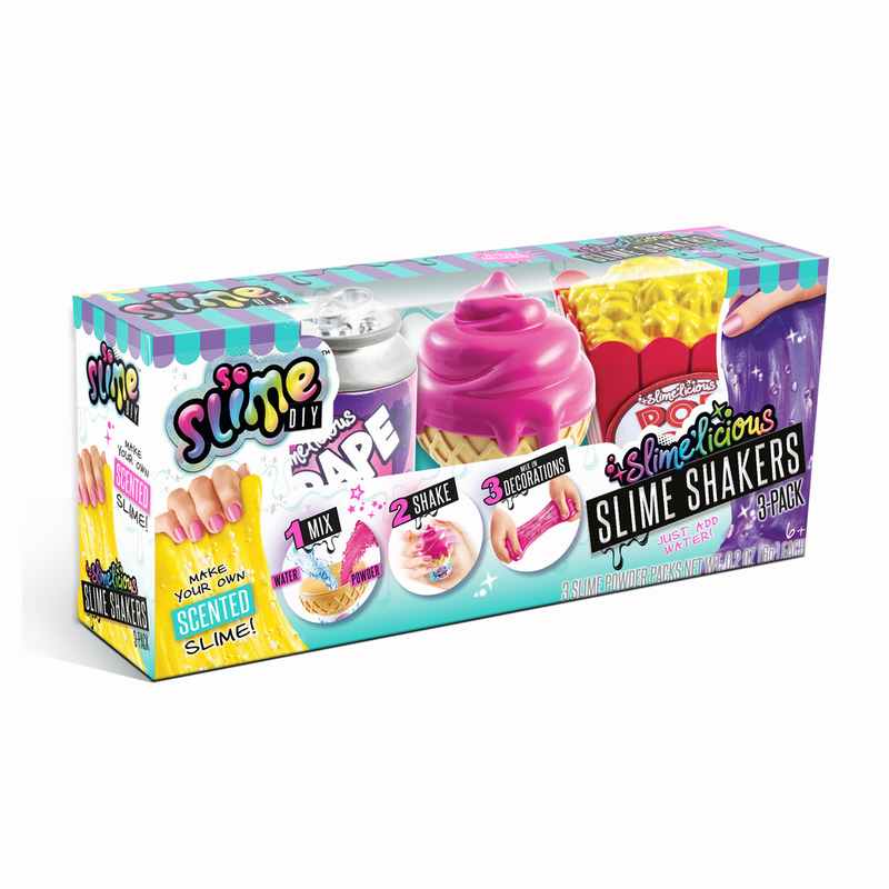 So Slime Diy - Slimelicious - Slime Shakers - 3 Pack | EntreKids