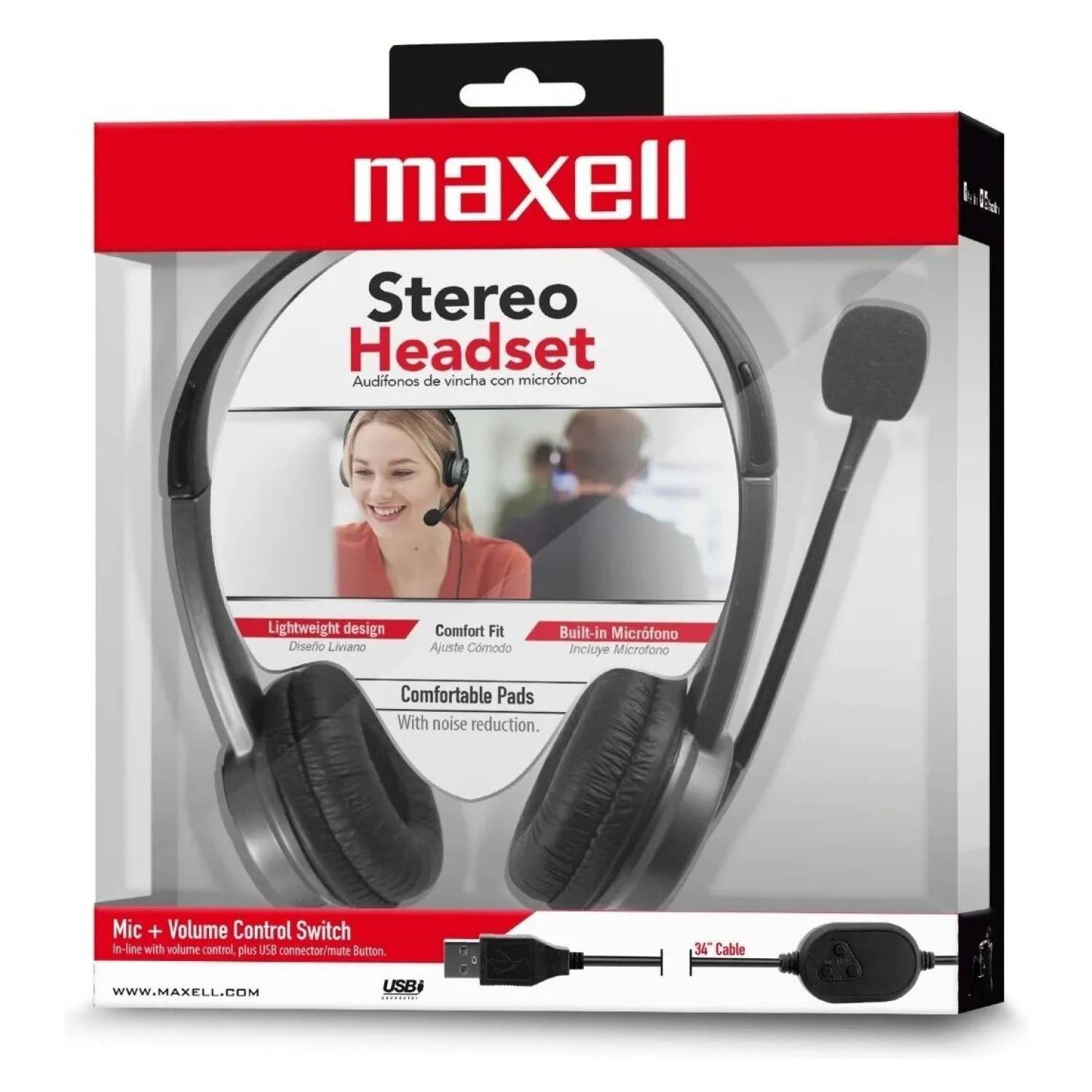 Audifonos Conexión Usb Hs-Mic | EntreKids