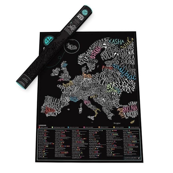 Scratch Map Europe | EntreKids