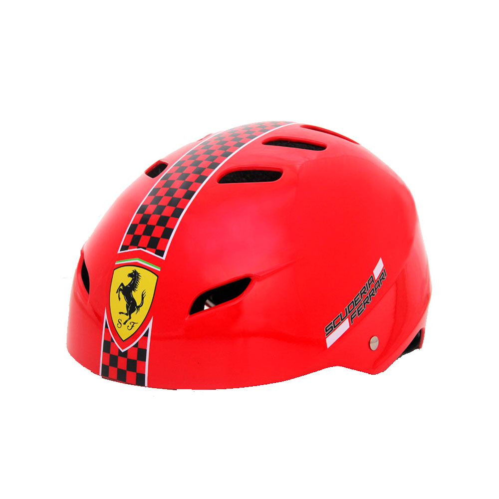 FERRARI HELMET WITH ADJUSTOR - RED MEDIUM | EntreKids