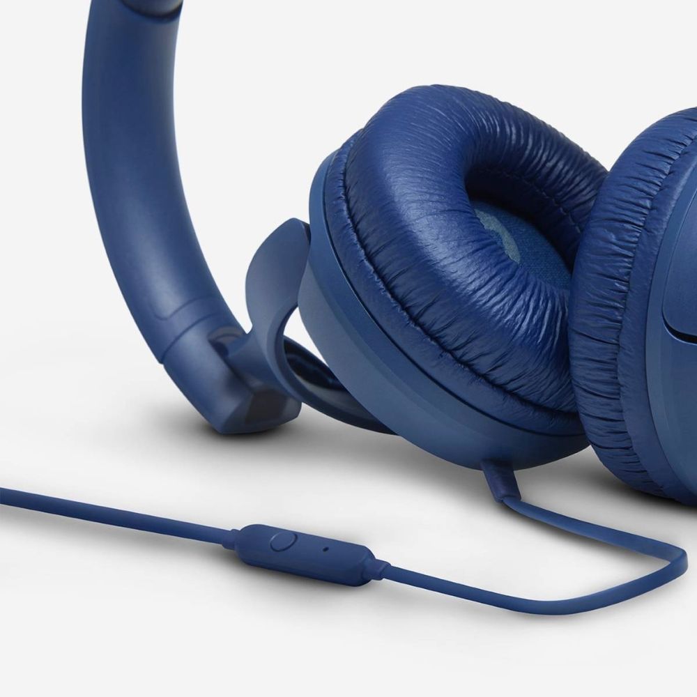 Audífonos JBL On-Ear T500 Azul | EntreKids