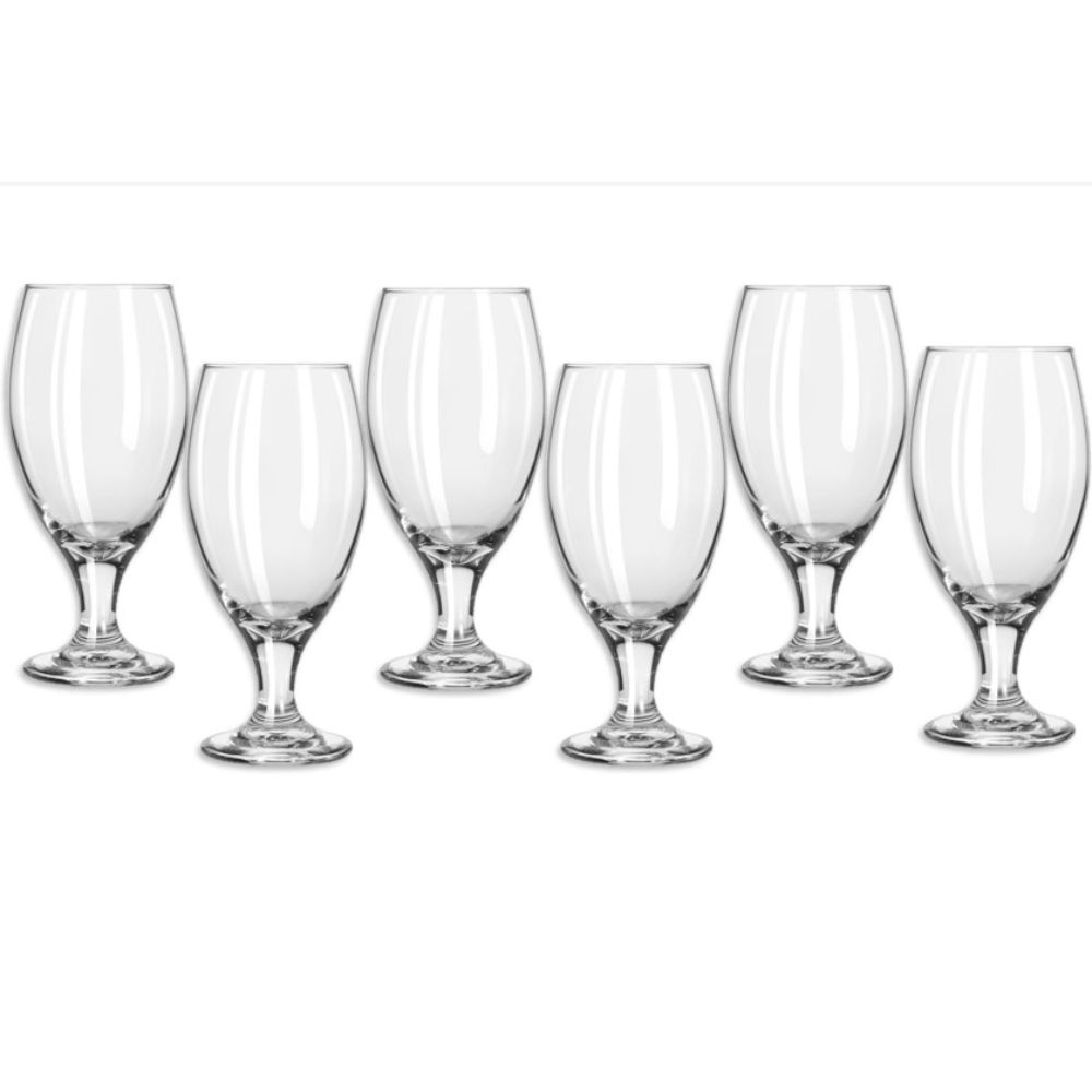 Set de 6 Copas Cerveceras Libbey Belgian 429ML | EntreKids