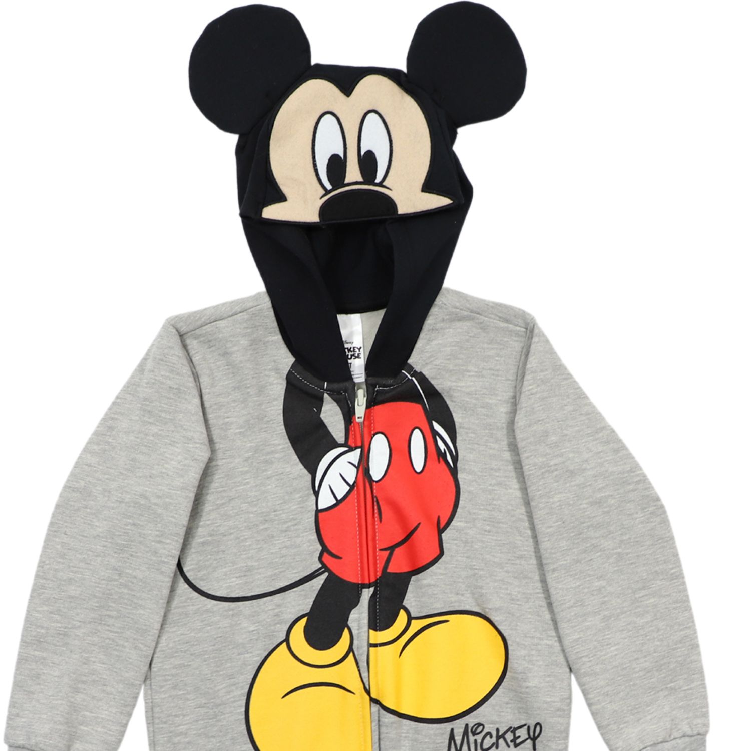 Poleron Niño Mickey Extension Gris Disney | EntreKids
