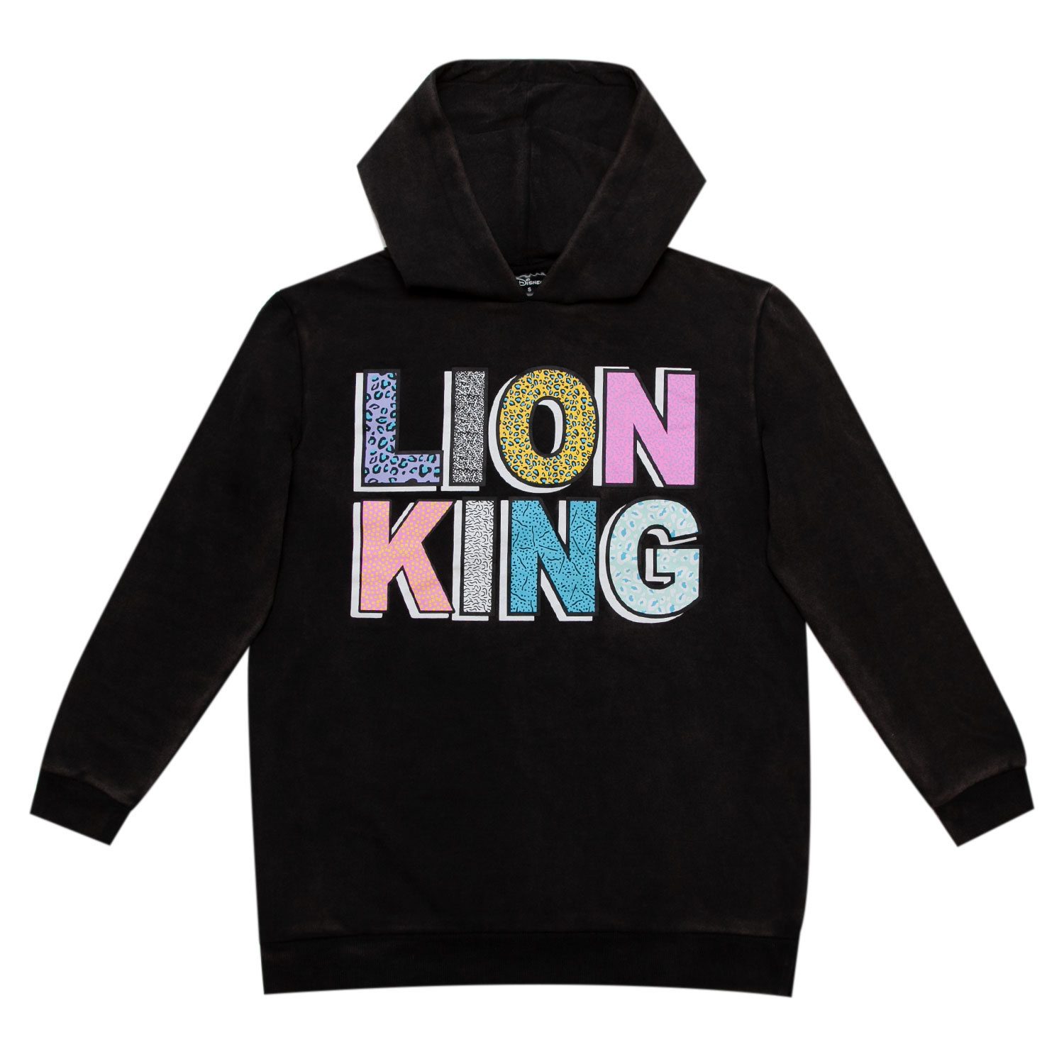 Poleron Mujer Rey Leon Letras Negro Disney | EntreKids