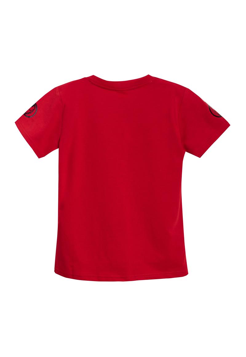 Polera Niño Iron Man Rayo Repulsor Rojo Marvel | EntreKids