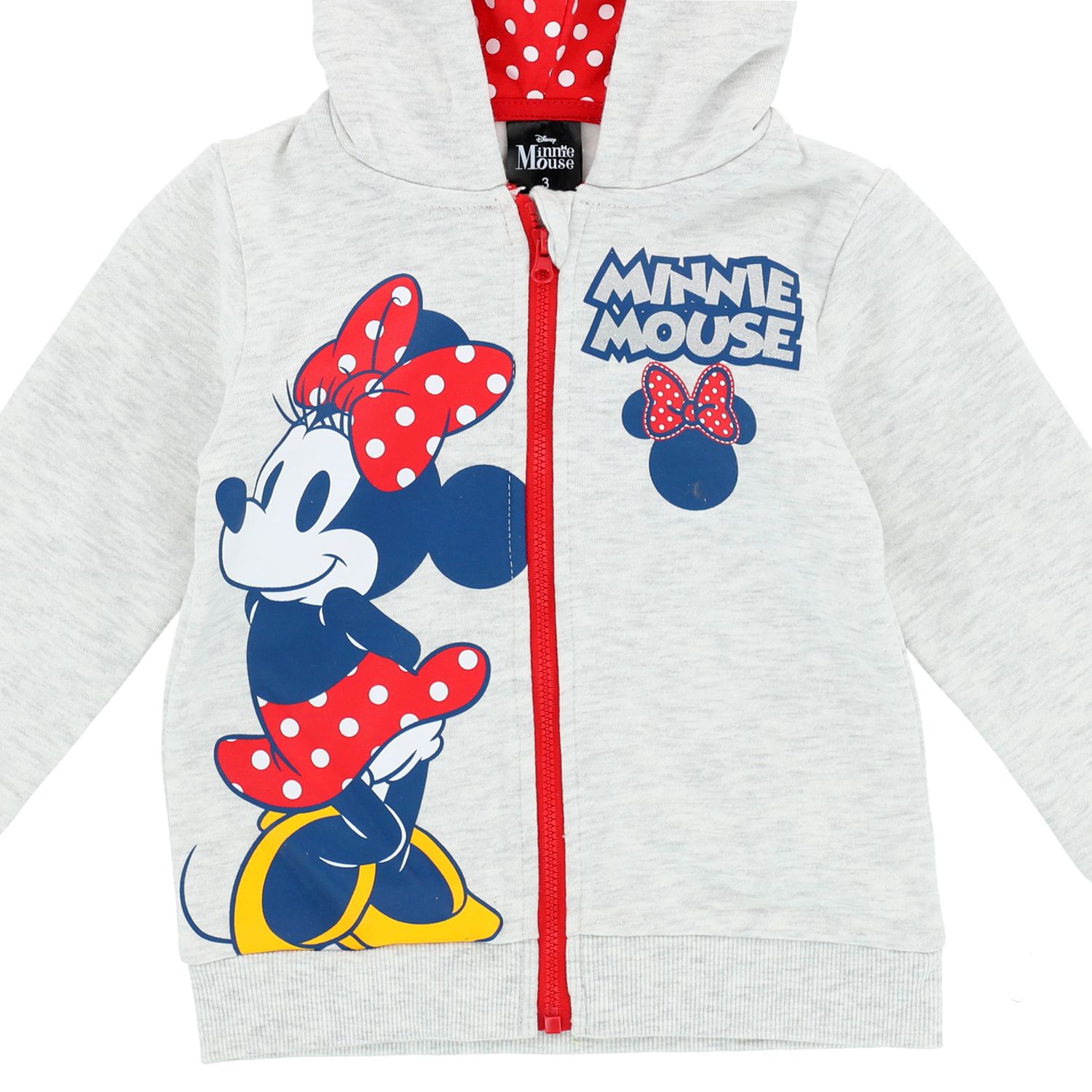 Conjunto Buzo Niña Minnie Silueta Gris Disney | EntreKids