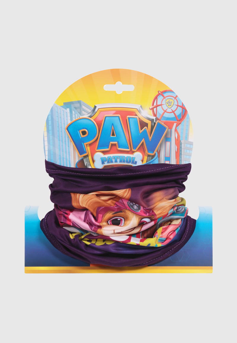 Bandana Niña Girl Power Morado Paw Patrol | EntreKids