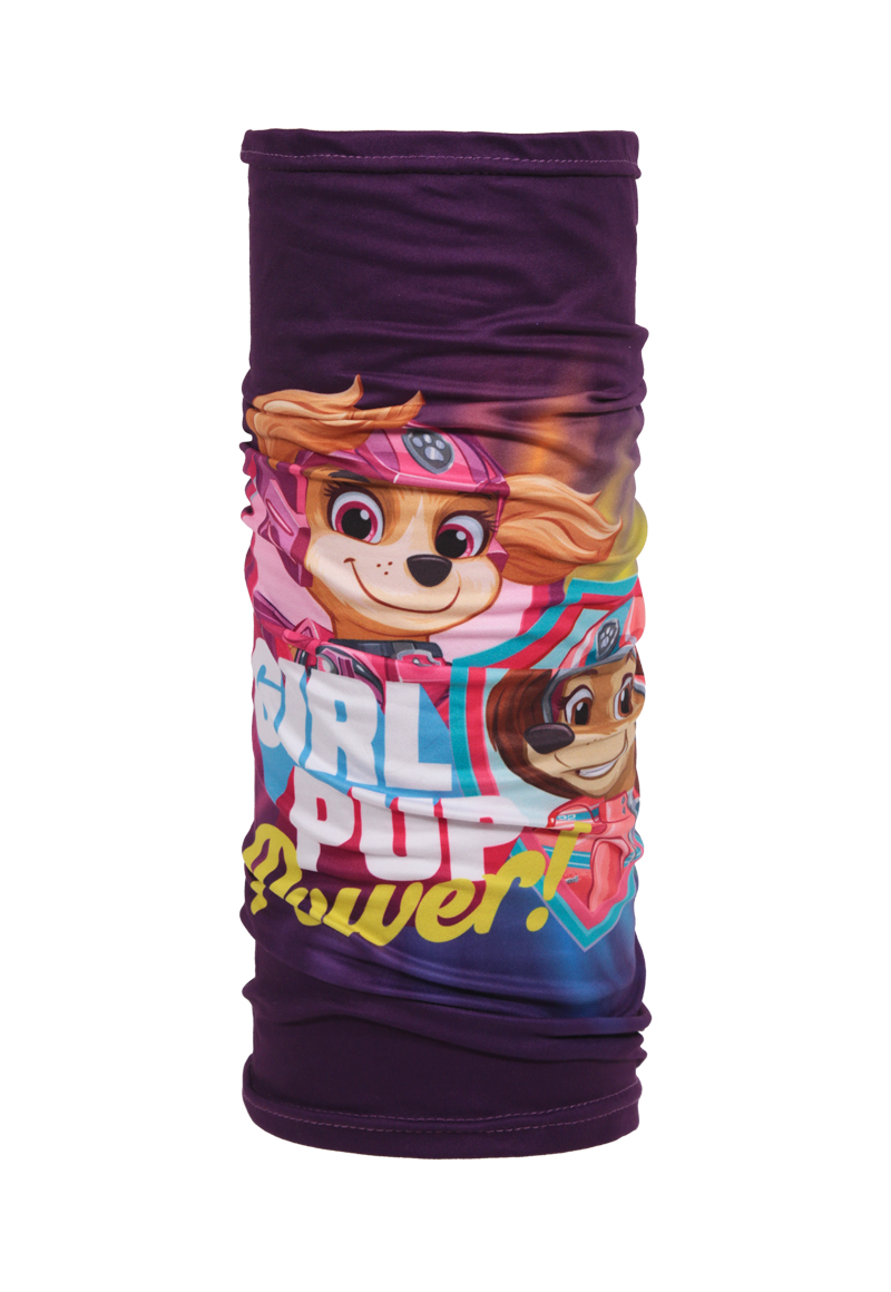 Bandana Niña Girl Power Morado Paw Patrol | EntreKids