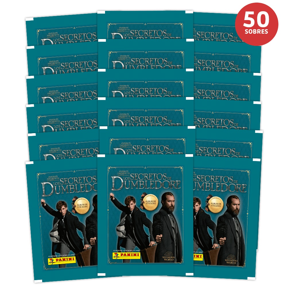 Colección de Stickers Animales Fantásticos Los Secretos de Dumbledore ...