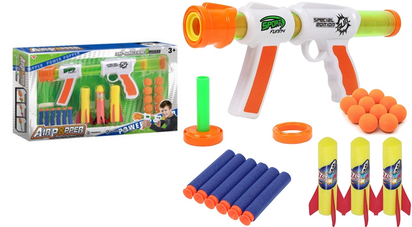 LANZA PELOTAS CON AIRE A PRESION | EntreKids