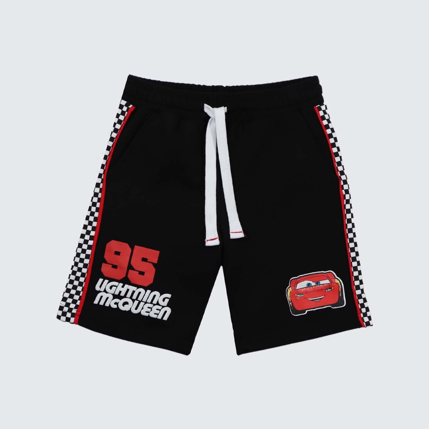 Bermuda Niño Cars Rayo Negro Disney | EntreKids