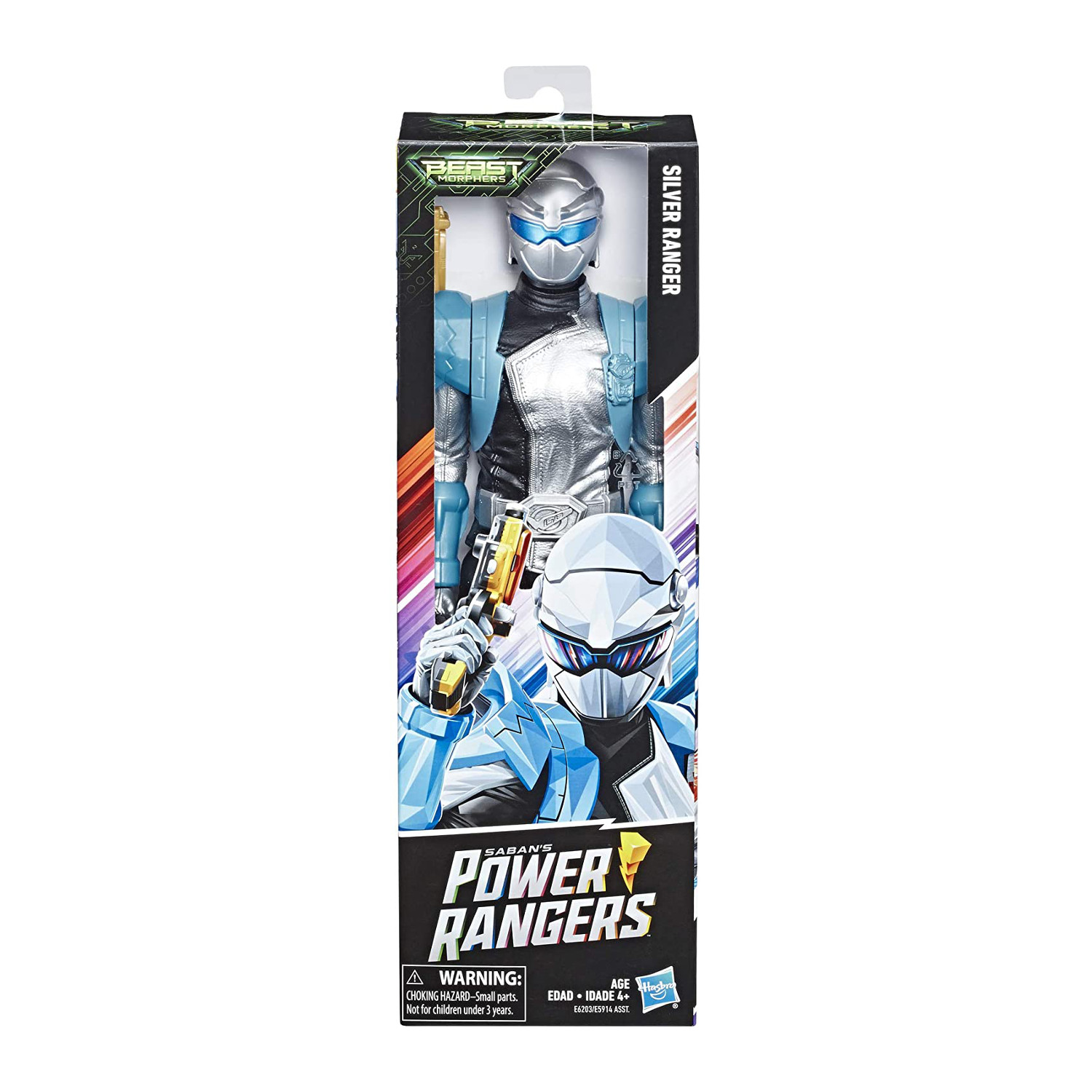 Power Rangers Beast Morphers Silver Rangers | EntreKids