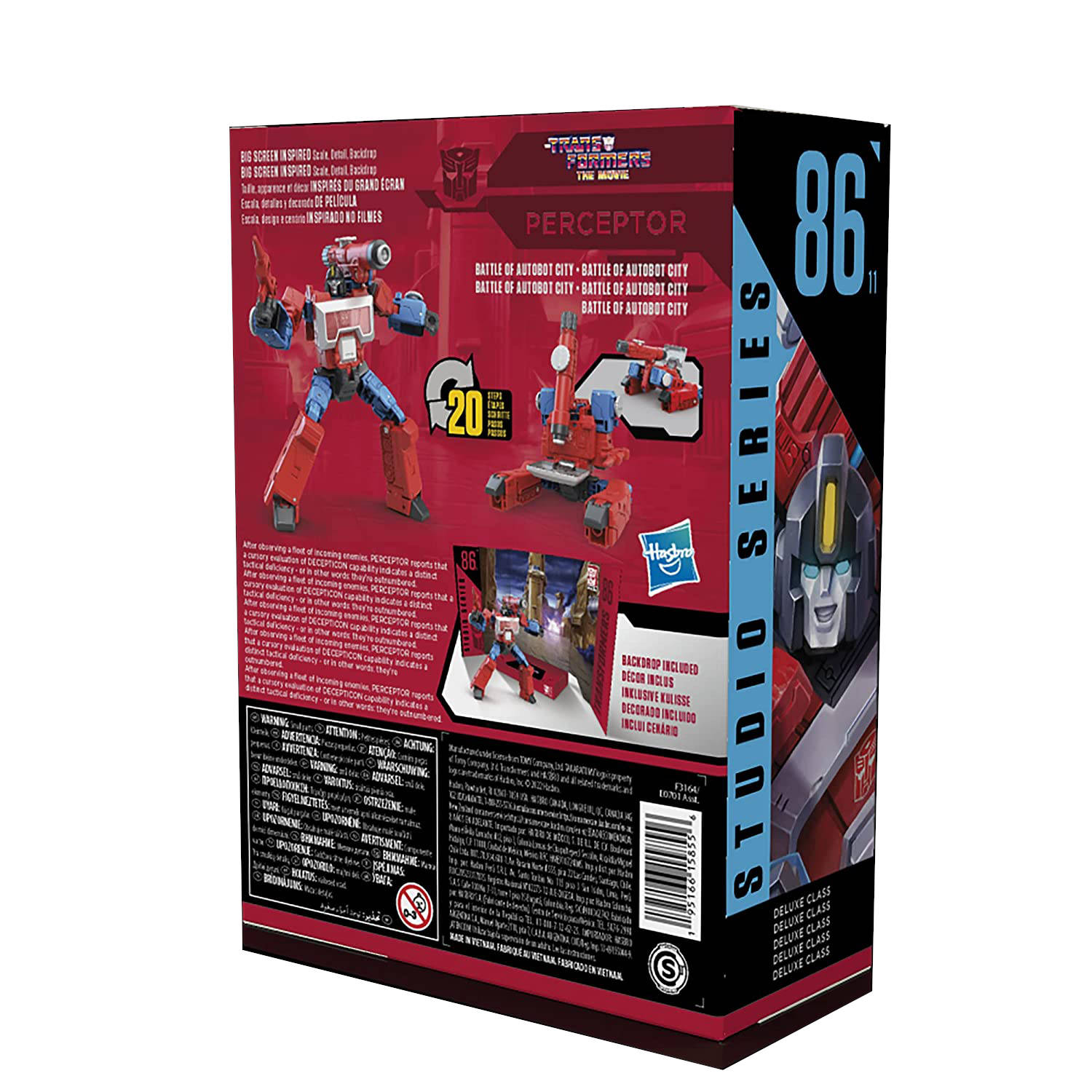 Transformers Studio Series Deluxe Perceptor | EntreKids