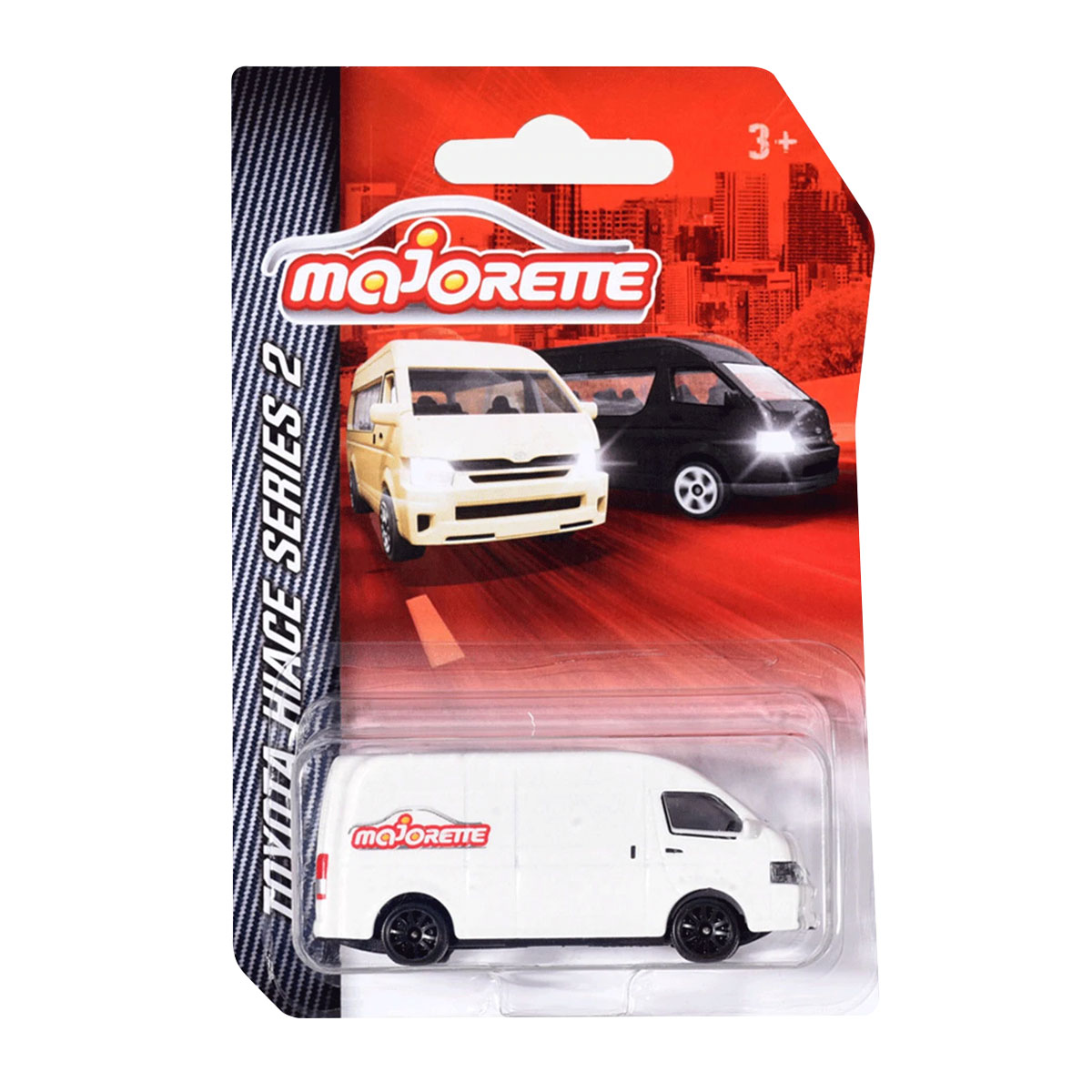 Toyota Hiace Van Series 2 - Original - Blanco - Majorette | EntreKids