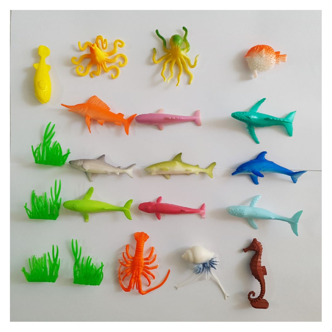 Juguetes de Animales del Mar 16 Figuras S | EntreKids
