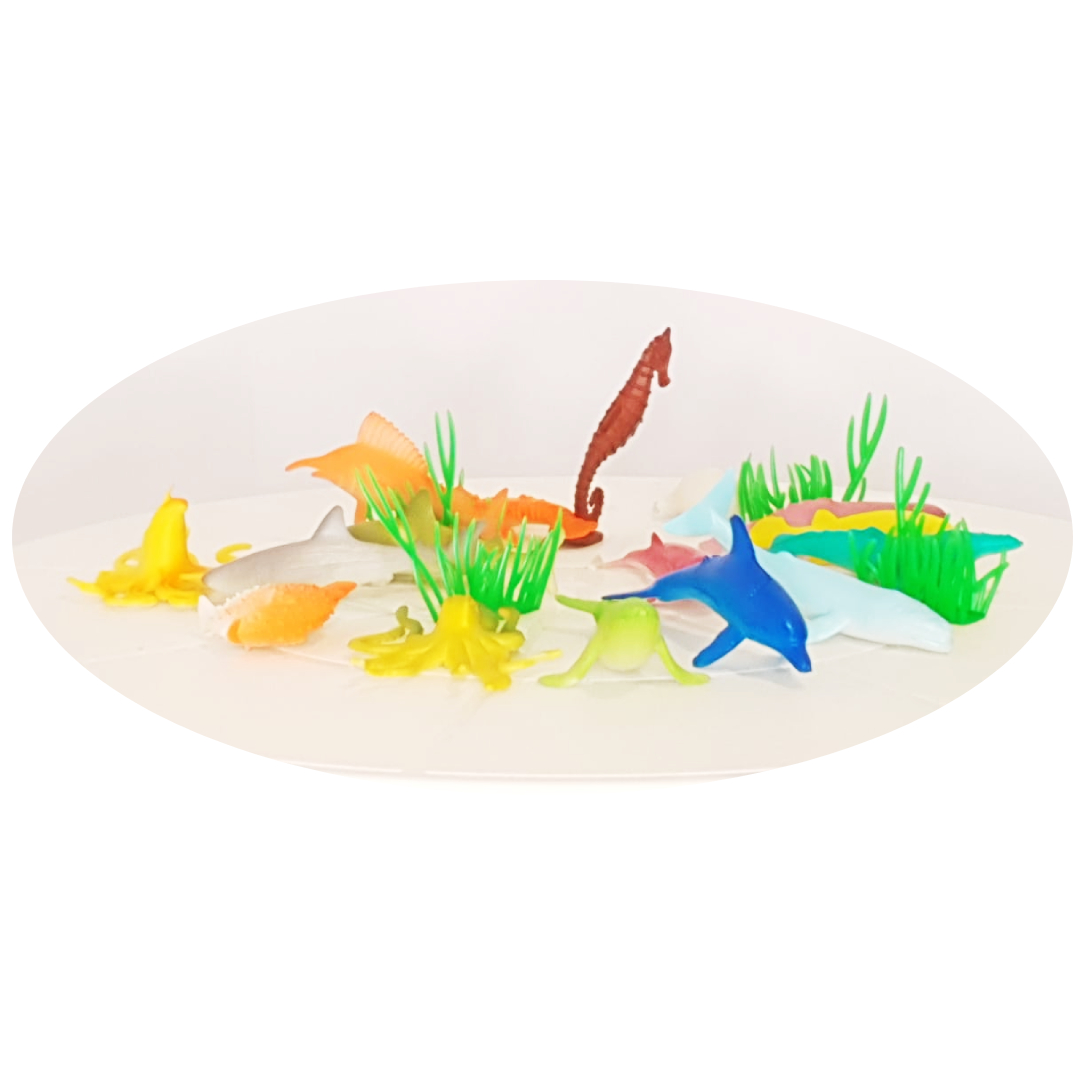 Juguetes de Animales del Mar 16 Figuras S | EntreKids