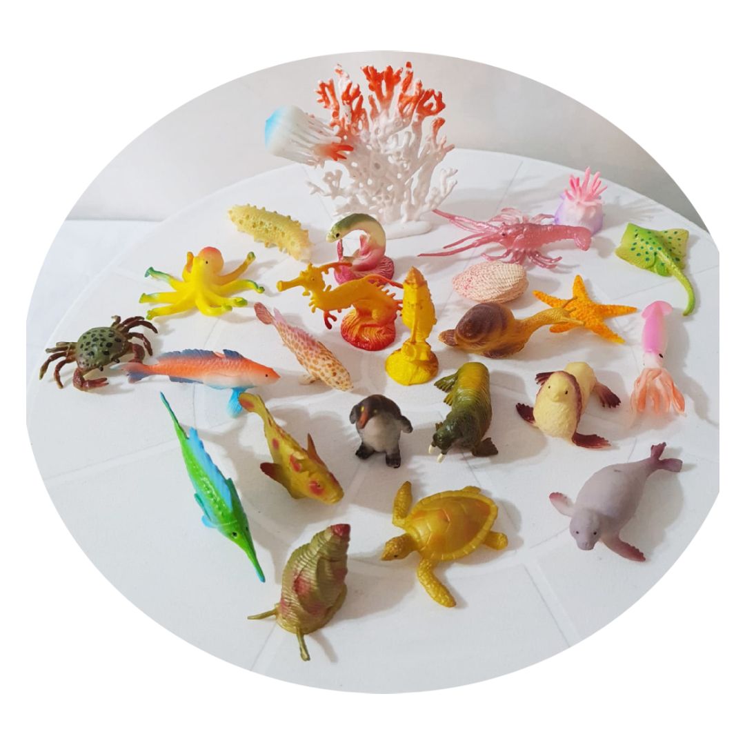 Juguetes de Animales del Mar 25 Figuras S | EntreKids
