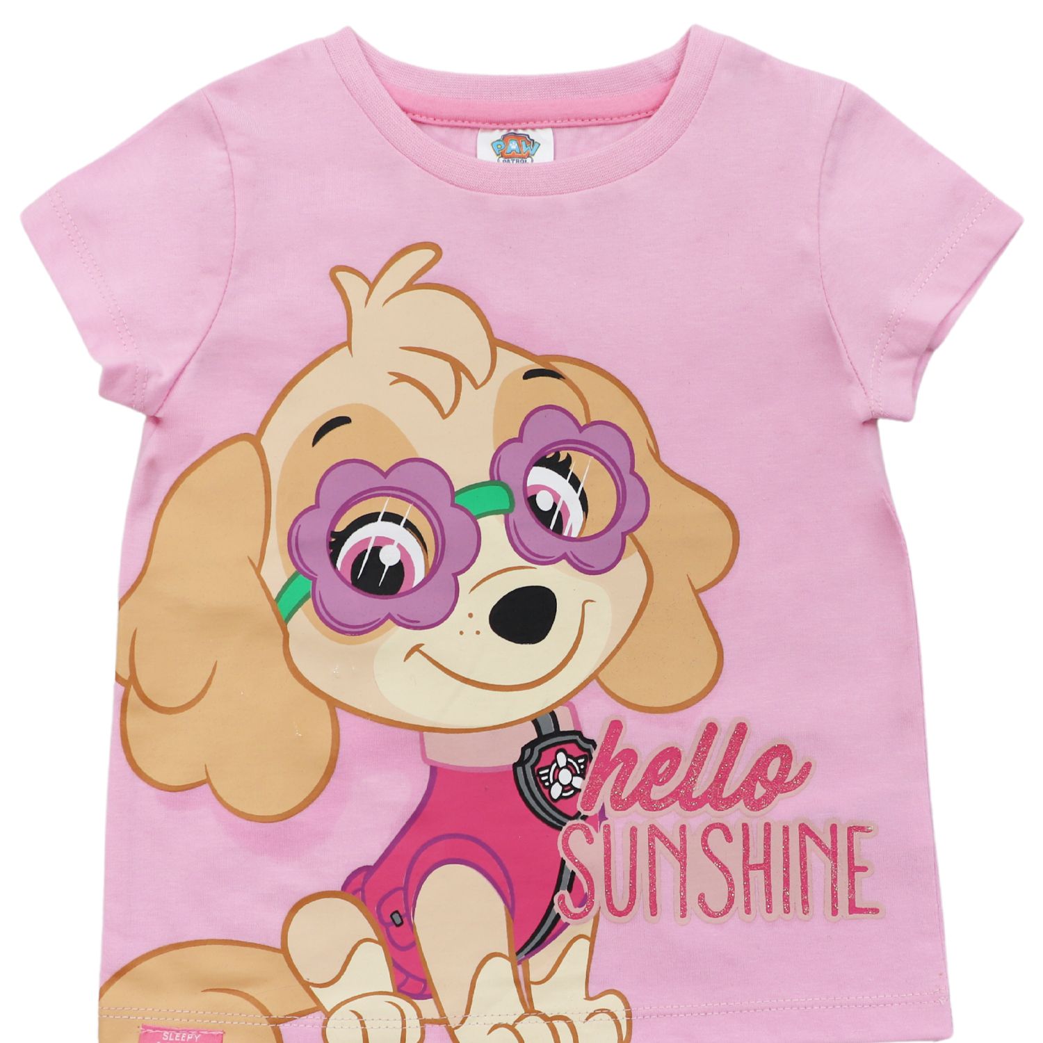 Pijama Niña Hello Sunshine Rosado Paw Patrol | EntreKids