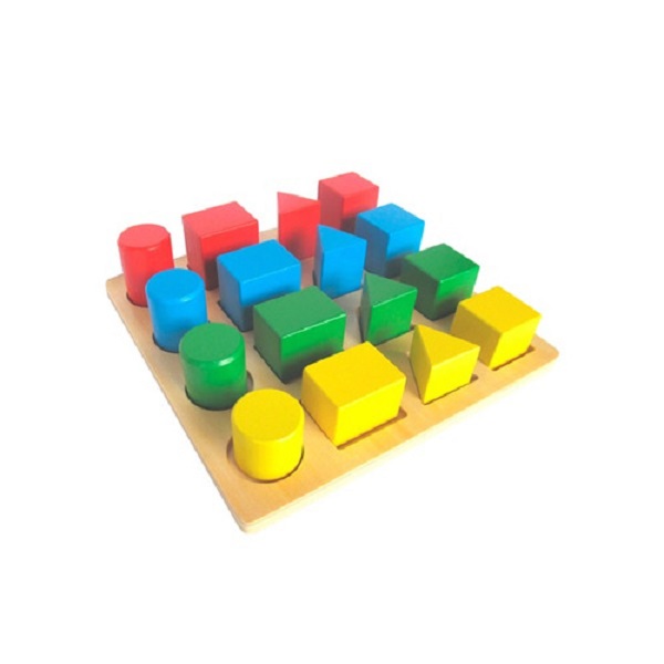 Juego De Encaje Figuras Geométricas | EntreKids