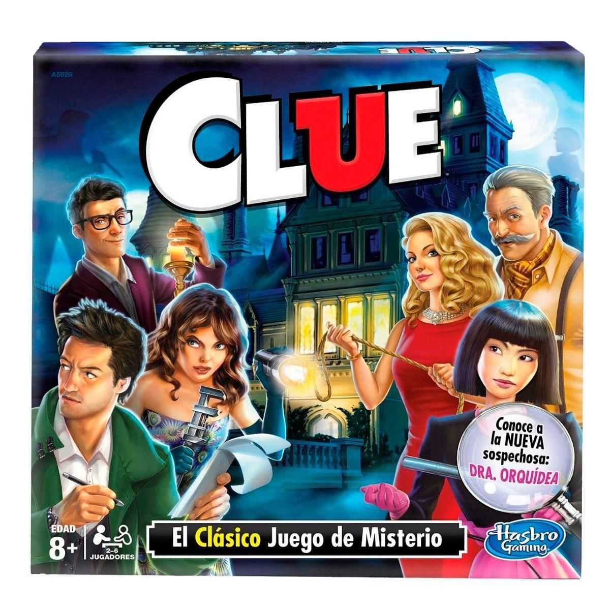 Clue - El Clasico Juego De Misterio - Juego De Mesa - Hasbro | EntreKids
