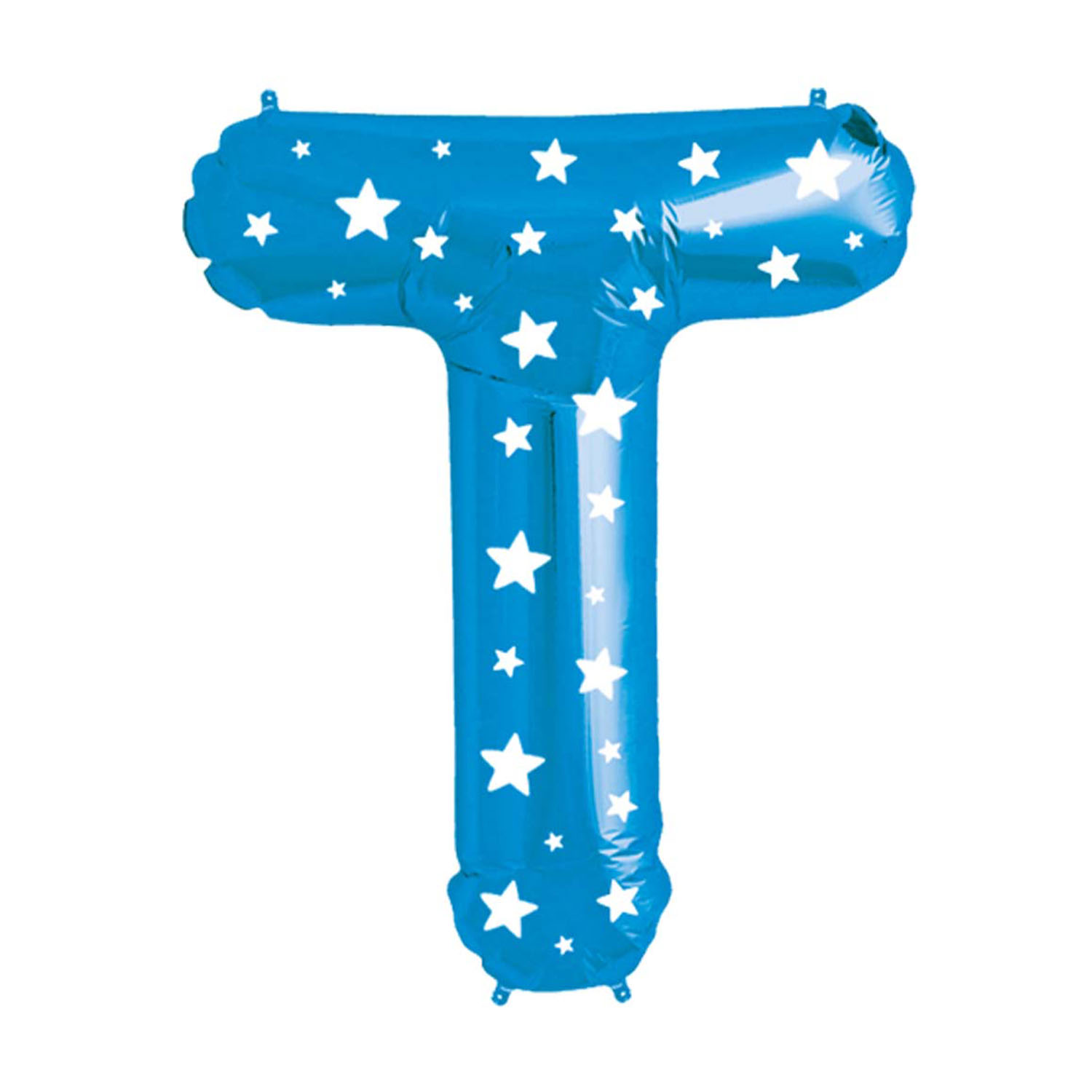 Globo Metalico Celeste 76Cm App Letra T | EntreKids