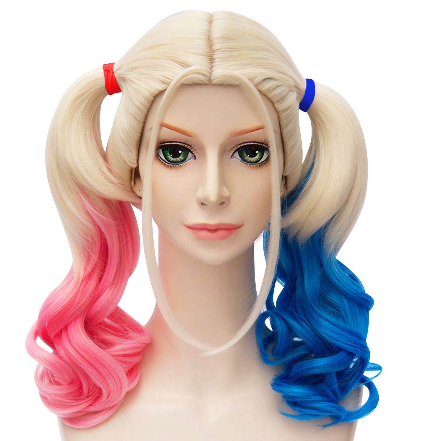 Peluca Rubia Moñitos Halloween Big Party | EntreKids